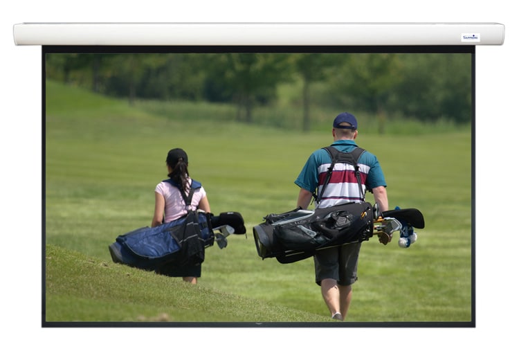 Sapphire Electric Screen 5080 x 3810mm 4:3 Format With Seam - Solstice AV