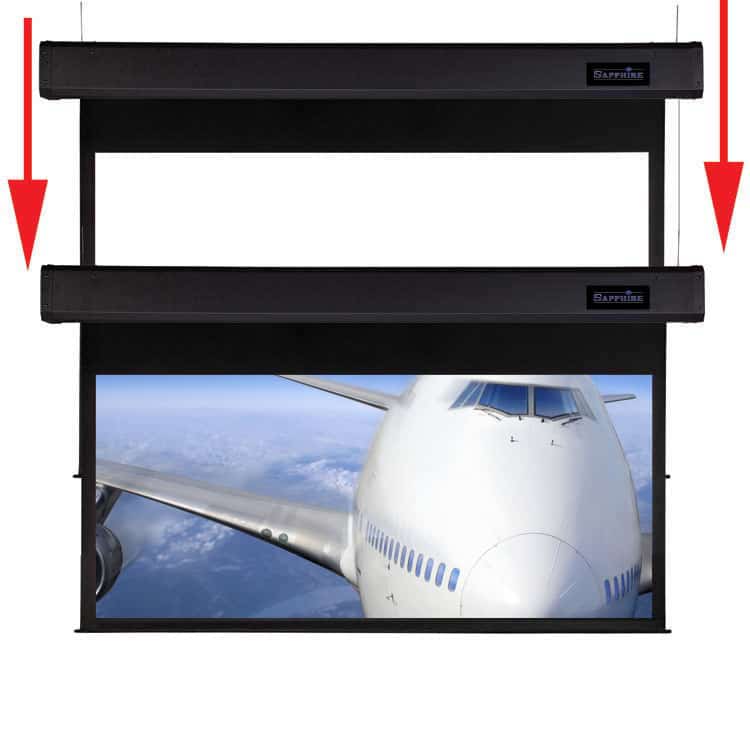 Sapphire AV SSM200RADWSF-10 projection screen 2.41 m (95") 16:10 - Solstice AV